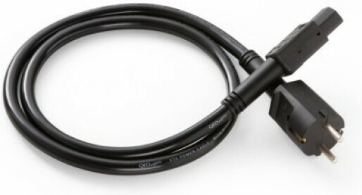 QED XT5 Schuko - IEC C13 Cable 1m Μαύρο (QE4310) | Skroutz.gr