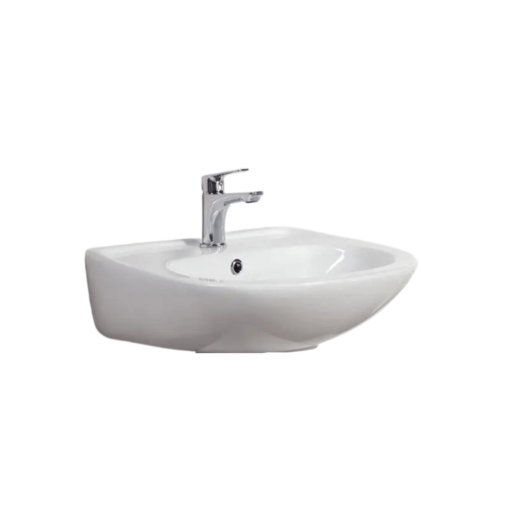 Tema Form 60 Επιτοίχιος Κρεμαστός Νιπτήρας Πορσελάνης με Μπαταρία ...