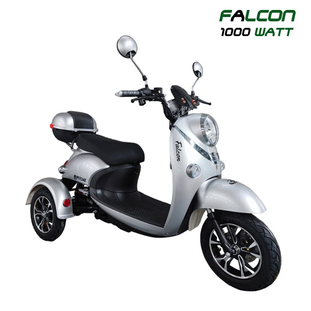 E-Ride Falcon Ηλεκτρικό Μηχανάκι Ισχύος 1000W με Τελική Ταχύτητα 25km/h ...