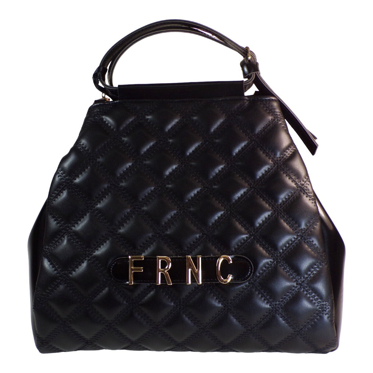 FRNC 9007 Γυναικεία Τσάντα Χειρός Μαύρη | Skroutz.gr