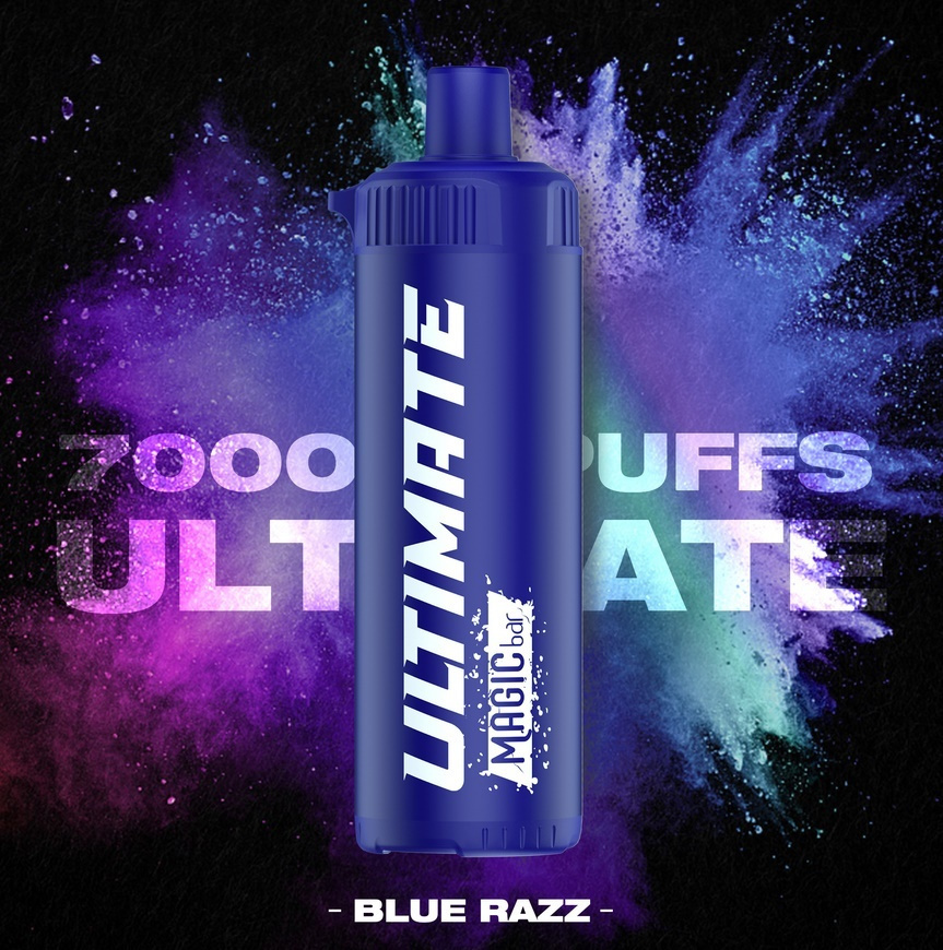 Magic Bar Blue Razz Pod Kit 15ml με Ενσωματωμένη Μπαταρία 7000 Puffs ...