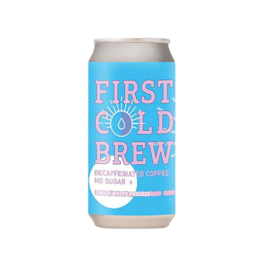 First Cold Brew Καφές Cold Brew Decaffeine First σε Κουτί 250ml ...