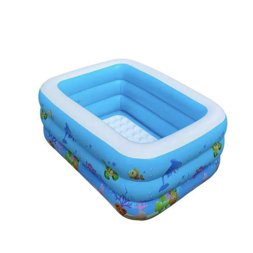 INTIME Παιδική Πισίνα Φουσκωτή 210x150x60εκ. YT-667 Λευκή/Γαλάζια | Skroutz.gr