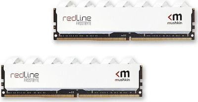 Mushkin Redline Frostbyte 64GB DDR4 RAM με 2 Modules (2x32GB) και ...