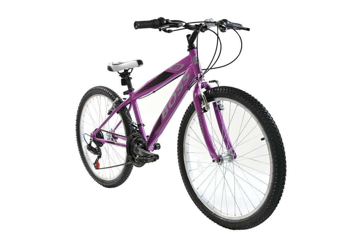 Boss 24" Παιδικό Mountain Bike 2 Ταχυτήτων Μωβ | Skroutz.gr