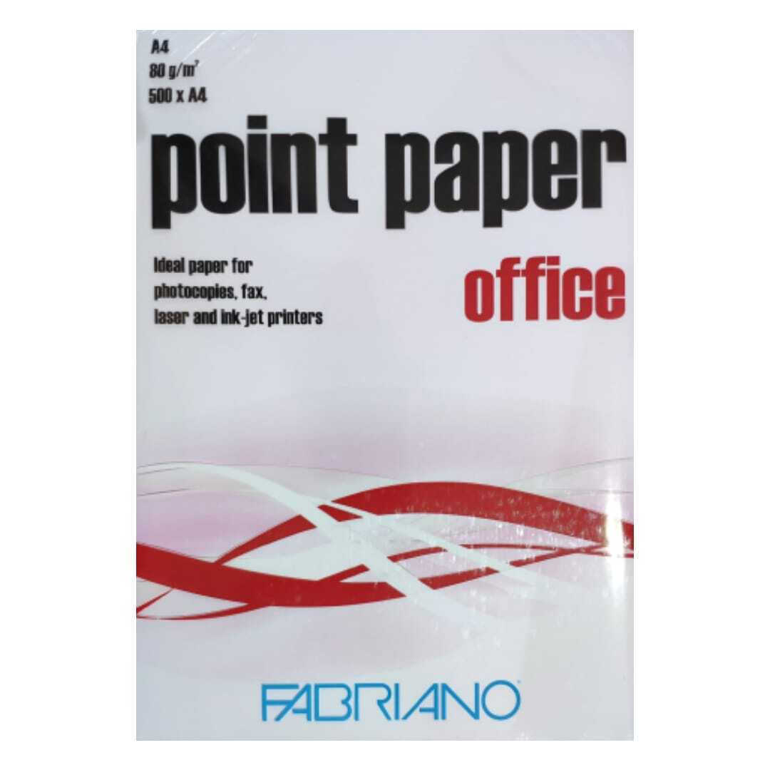 Fabriano Office Point Χαρτί Εκτύπωσης A4 80gr/m² 500 φύλλα | Skroutz.gr