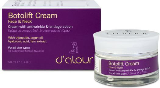 D'Alour Botolift Αντιγηραντική Κρέμα Προσώπου με Υαλουρονικό Οξύ 50ml ...
