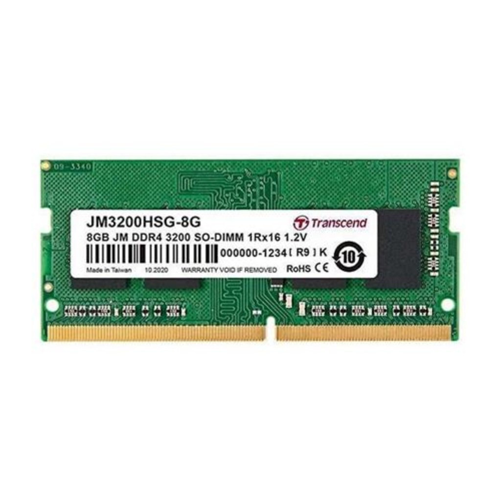 Transcend DDR4 με Module 1x8GB και Ταχύτητα 3200 για Laptop JM3200HSG-8G | Skroutz.gr