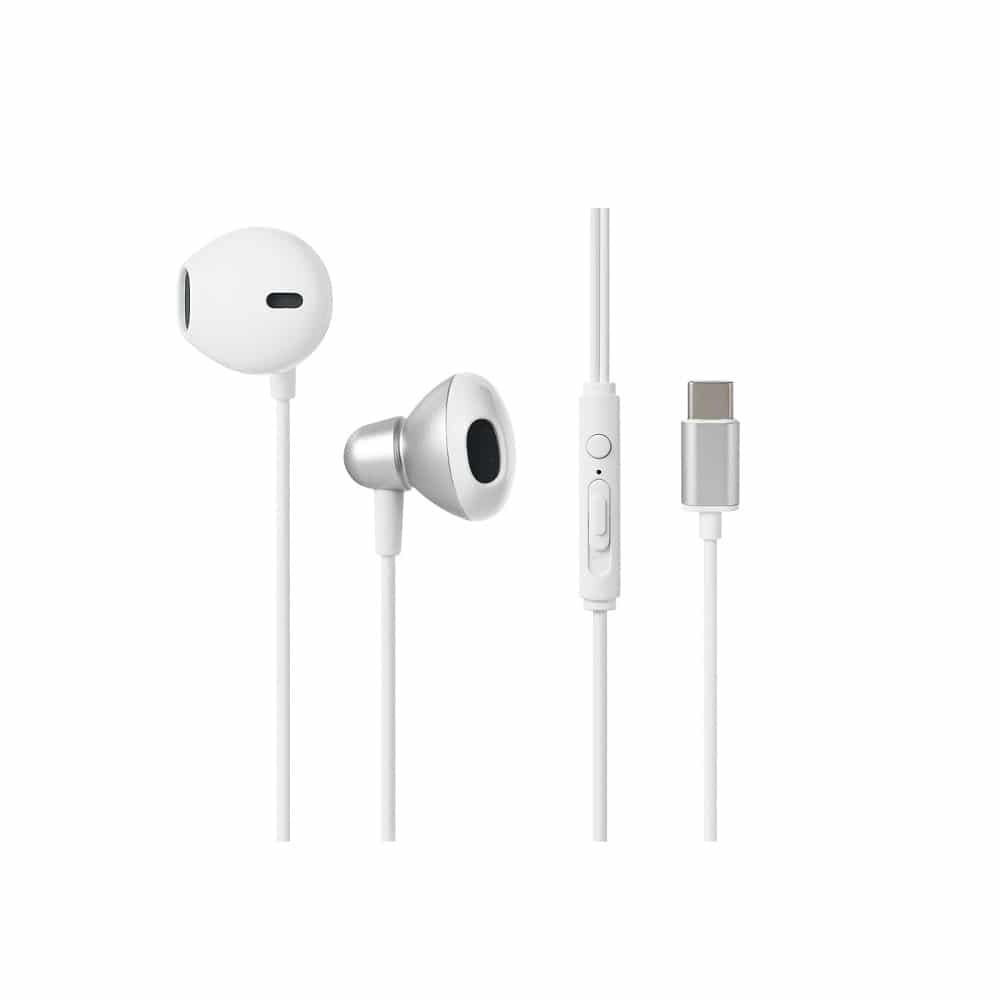 Miniso Earbuds Handsfree με Βύσμα USB-C Λευκό | Skroutz.gr