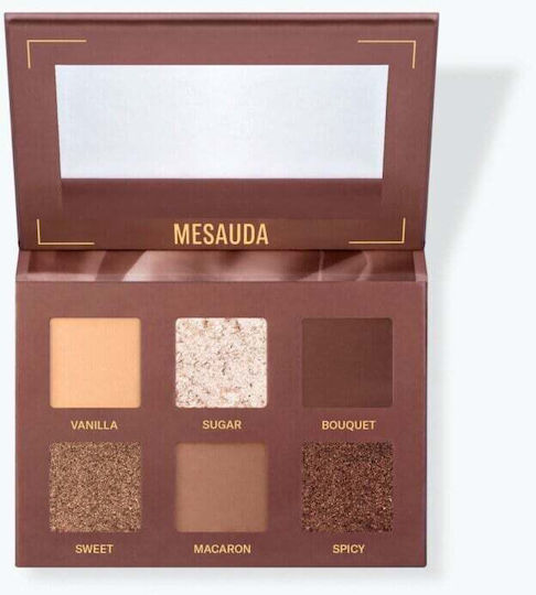 Mesauda Milano Bare Harmony Παλέτα με Σκιές Ματιών σε Στερεή Μορφή 204 ...