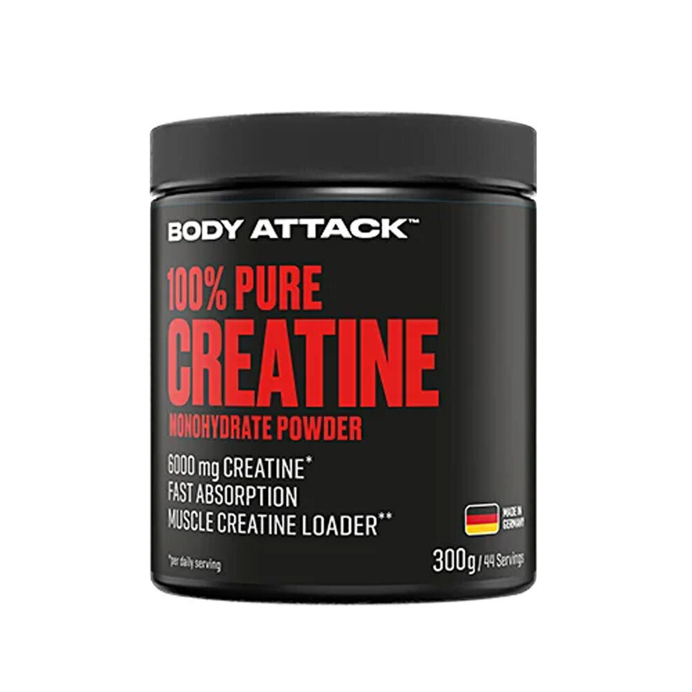 Body Attack 100% Pure Creatine 6000mg 300gr | Skroutz.gr