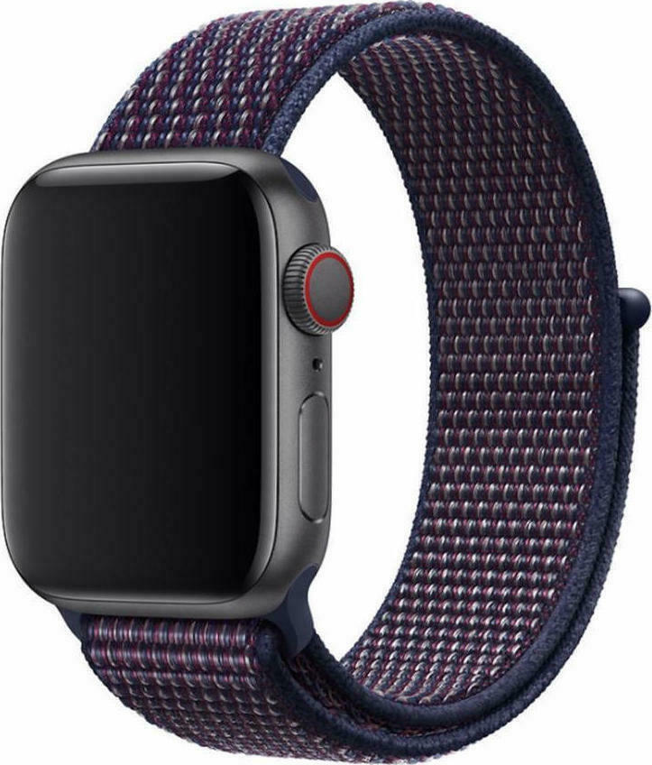 Devia Deluxe Sport3 Λουράκι Υφασμάτινο Indigo (Apple Watch 42/44/45mm ...