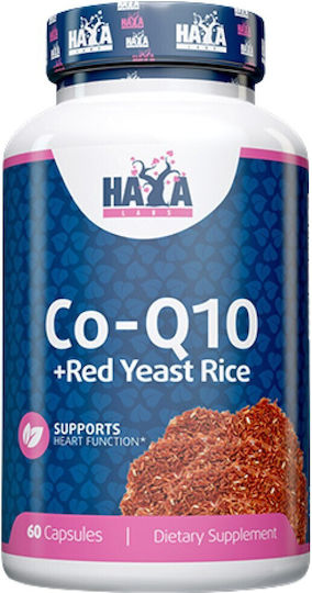 Haya Labs CoQ10 & Red Yeast Rice 60 κάψουλες | Skroutz.gr
