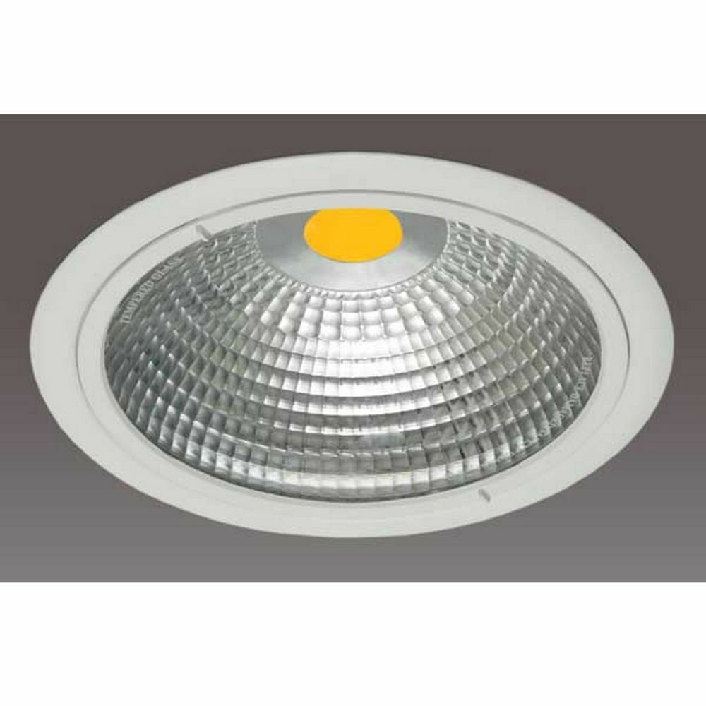 KT Lighting Στρογγυλό Μεταλλικό Χωνευτό Σποτ με Ενσωματωμένο LED και ...