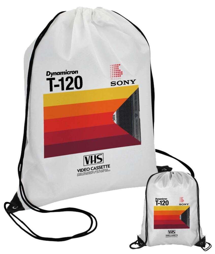 Koupakoupa Vhs Sony Dynamicron T 120 KP_16832_GYMBAG-BLACK Τσάντα Ώμου ...