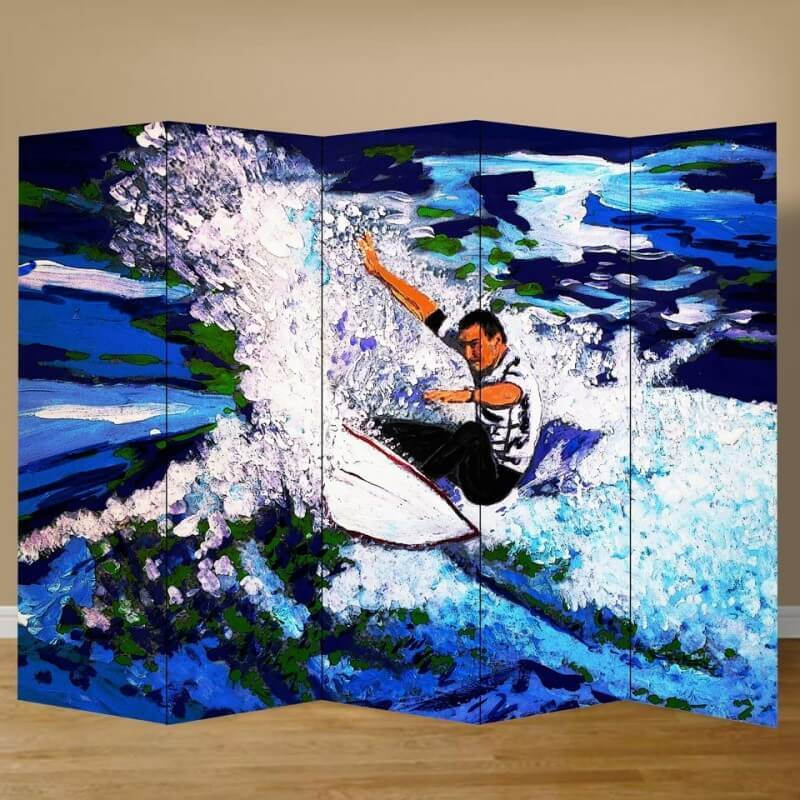 Stickerman 2383-240x200-14-2 Διακοσμητικό Παραβάν Υφασμάτινο με Φύλλα 2 ...