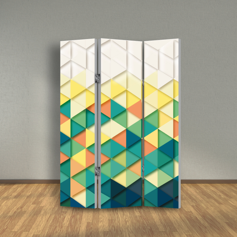 Stickerman 10001896-200x200-13-2 Διακοσμητικό Παραβάν από Μουσαμά με 5 ...