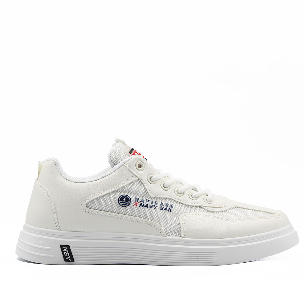 Navigare Ανδρικά Sneakers Λευκά 215303 | Skroutz.gr