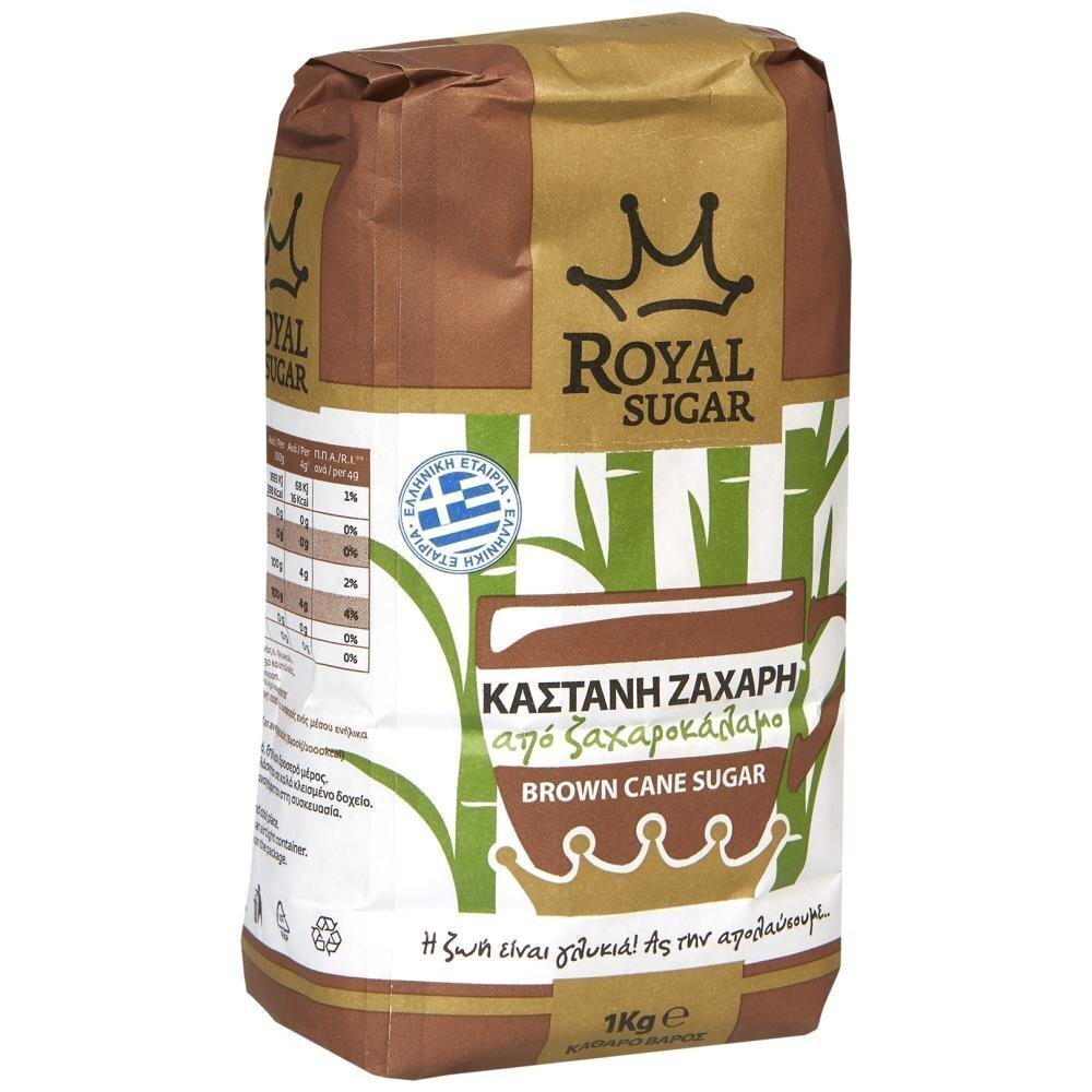 Royal Sugar Ζάχαρη Καστανή 1kg | Skroutz.gr