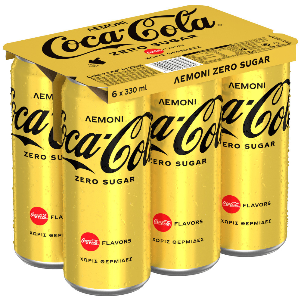 Coca Cola Zero Lemon 6x330ml | Skroutz.gr