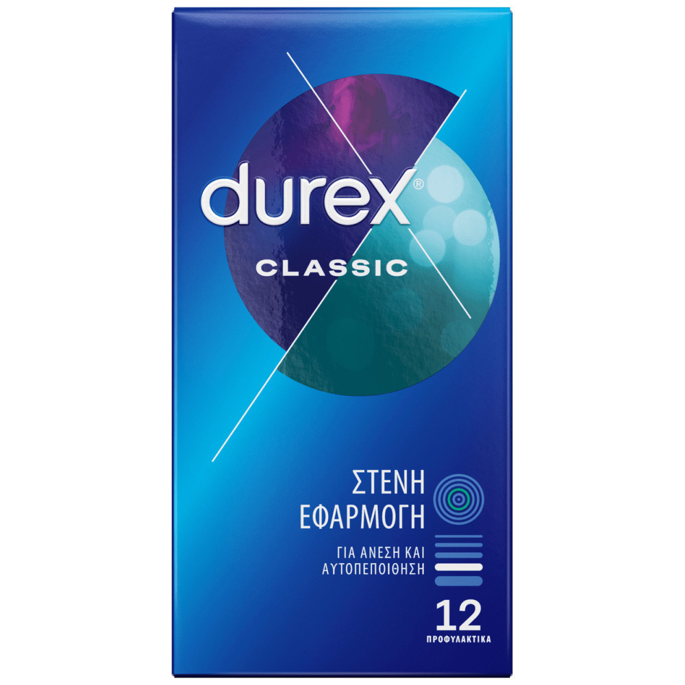 Durex Classic Προφυλακτικά Στενή Εφαρμογή 12τεμ | Skroutz.gr