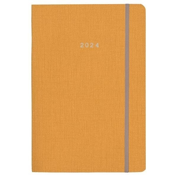 Next Δερμάτινη Ημερήσια Ατζέντα 2024 Nomad Flexi Κίτρινο 14x21cm 02031-01 | Skroutz.gr