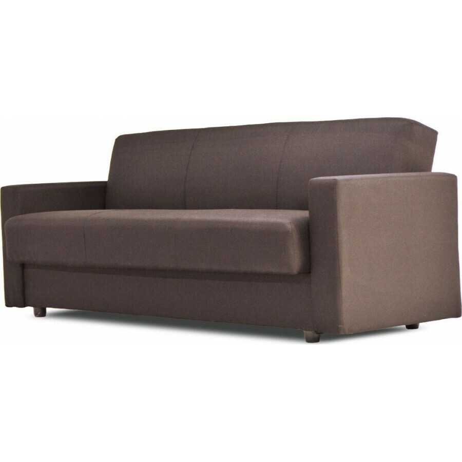 Τριθέσιος Καναπές Κρεβάτι Καφέ 212x75εκ. 543 | Skroutz.gr