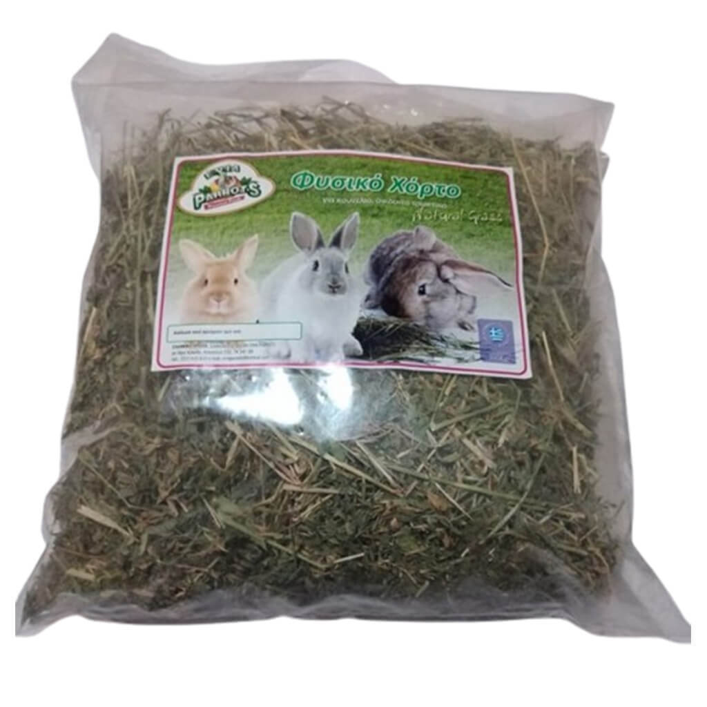 Evia Parrots Χόρτα για Κουνέλι / Χάμστερ με Τριφύλλι 500gr | Skroutz.gr