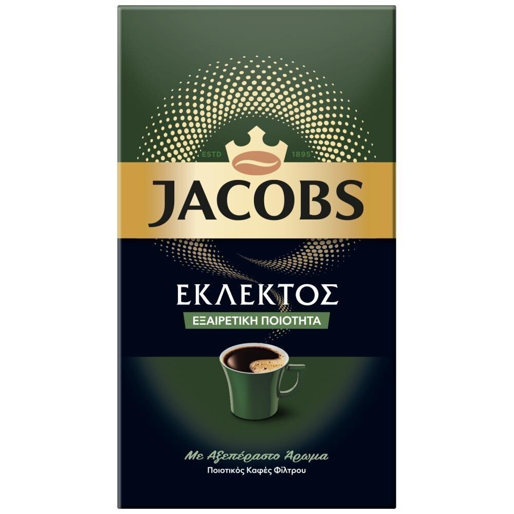 Jacobs Καφές Φίλτρου Arabica Εκλεκτός Αλεσμένος 250gr | Skroutz.gr