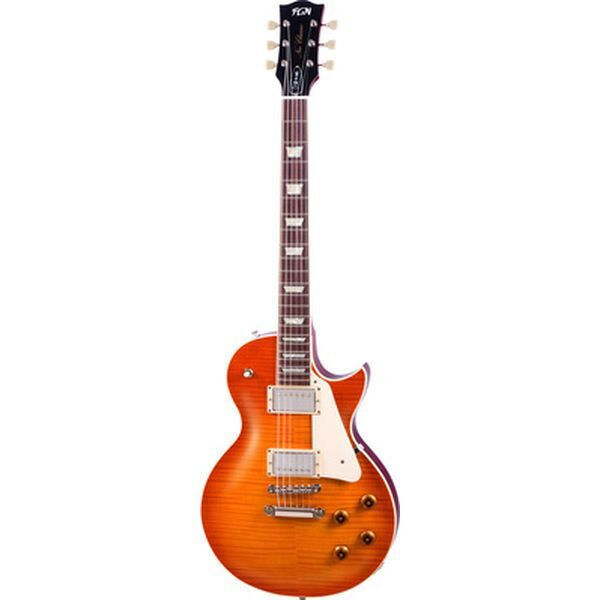 FGN Ηλεκτρική Κιθάρα με Σχήμα Single Cut σε Burst Χρώμα NLS10RFM ...