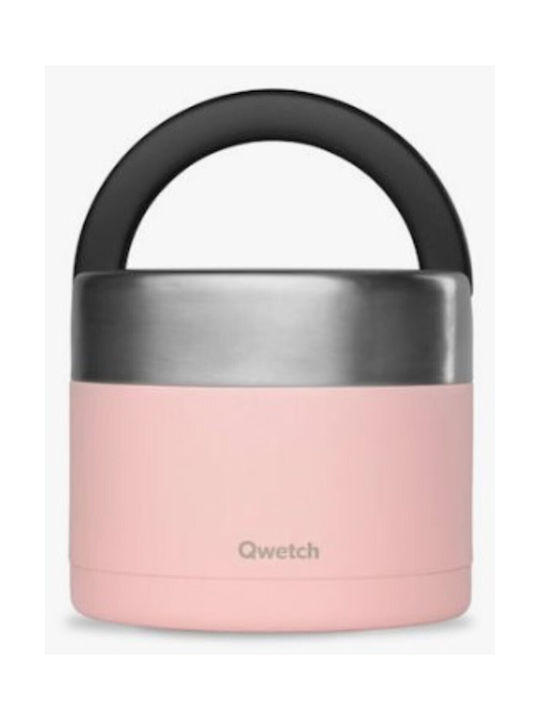 Qwetch Δοχείο Φαγητού Inox Θερμός Ροζ 850ml QE2264 | Skroutz Cyprus