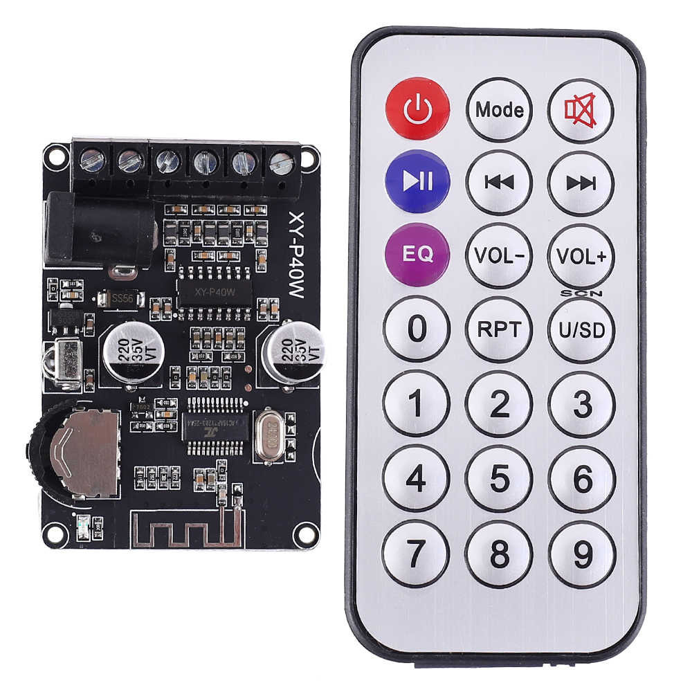 Ενισχυτής Ήχου XY-P40W Dual Channel Stereo Bluetooth Power Board ...