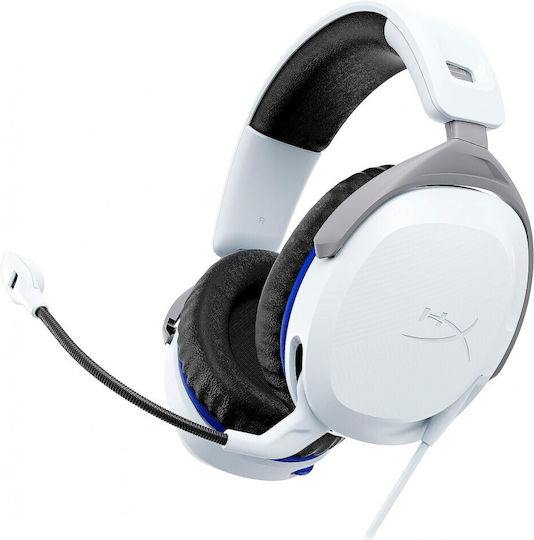 HyperX CloudX Stinger II for Playstation Over Ear Gaming Headset με σύνδεση 3.5mm Λευκό | Skroutz.gr