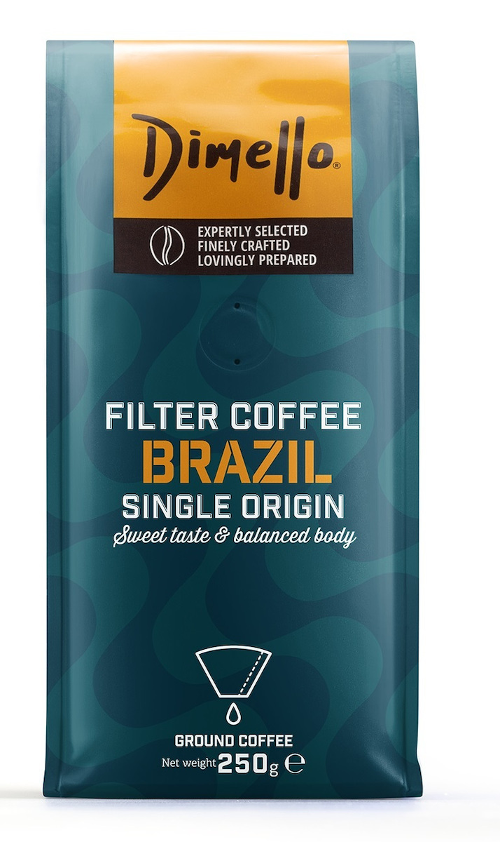 Αλεσμένος Καφές Φίλτρου Brazil Dimello (250 g) -1€ | Skroutz.gr