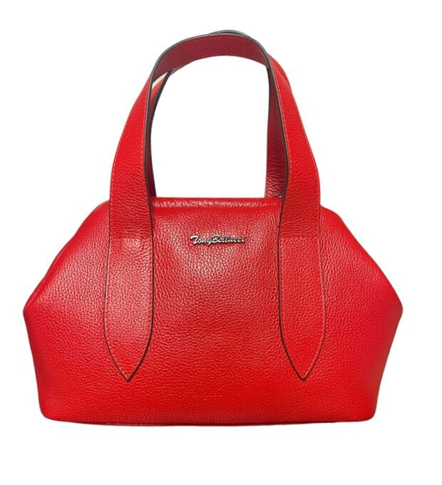 Tony Bellucci 0716.282-κοκκινη Δερμάτινη Γυναικεία Τσάντα Χιαστί Κόκκινη 0716.282-RED | Skroutz.gr
