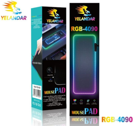 Gadget Master 31008BCB50CL Gaming Mouse Pad Large 400mm με RGB Φωτισμό ...