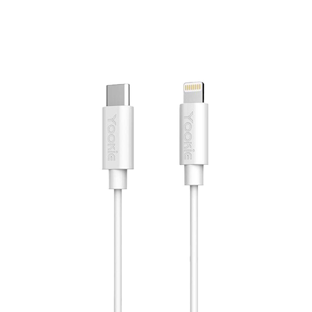 Yookie Cb14 USB-C to Lightning Cable 20W Λευκό 2m | Skroutz.gr