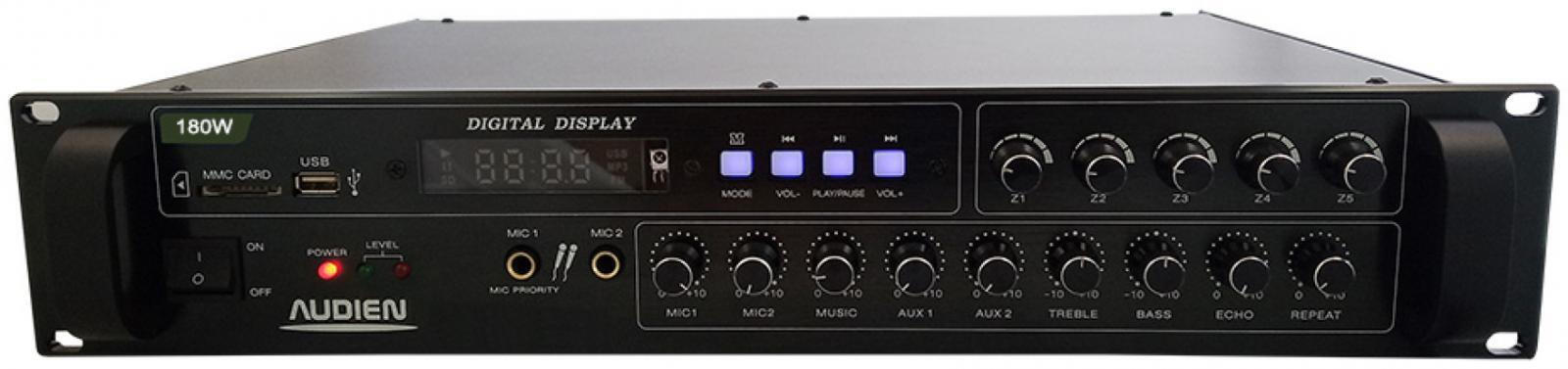 KAL Electronics Τελικός Μικροφωνικός Ενισχυτής με 5 Ζώνες M15600/180 ...