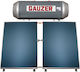 Gauzer BS 20/31 Ηλιακός Θερμοσίφωνας 200lt Glass Διπλής Ενέργειας 3τ.μ ...