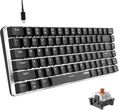 Ajazz AK33 Gaming Μηχανικό Πληκτρολόγιο 75% με Custom Brown διακόπτες ...