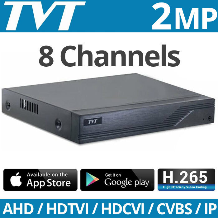 TVT DVR 8 Καναλιών με Ανάλυση Full HD TD-2008NS-HL-L | Skroutz Cyprus