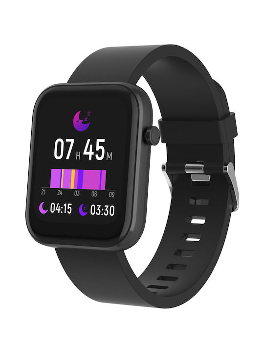 Denver SW-182 Αδιάβροχο Smartwatch με Παλμογράφο (Μαύρο) | Skroutz.gr