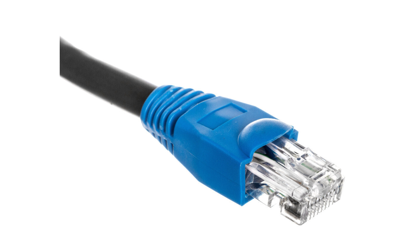Goobay U/UTP Cat.6 Καλώδιο Δικτύου Ethernet εξωτερικού χώρου 50m Μαύρο ...