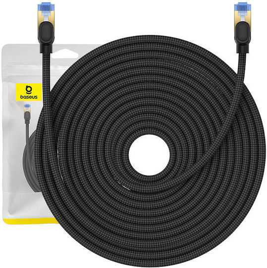 Baseus Cat.7 Cablu de rețea Ethernet 25m Negru (B0013320B111-10 ...