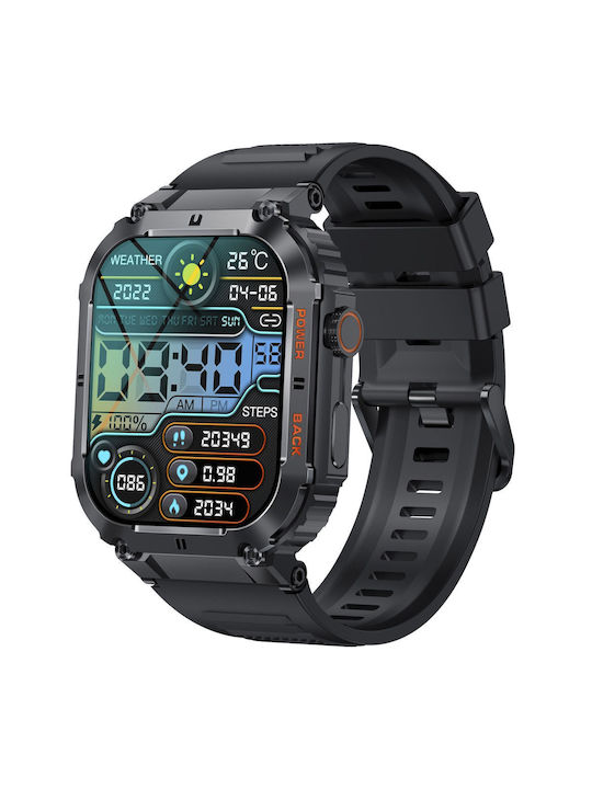 Denver SW-191 Smartwatch με Παλμογράφο (Μαύρο) | Skroutz.gr