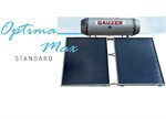 Gauzer Optima Max Standard Ηλιακός Θερμοσίφωνας 200lt Glass Τριπλής ...