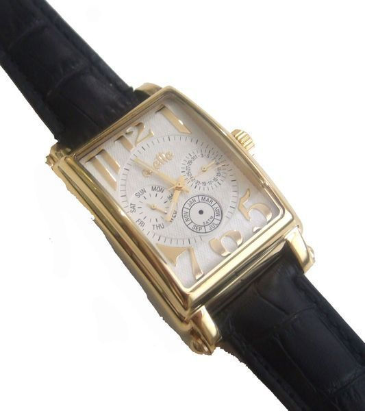 Oxette Ρολόι Μπαταρίας με Μαύρο Δερμάτινο Λουράκι 11X05-00094 | Skroutz.gr