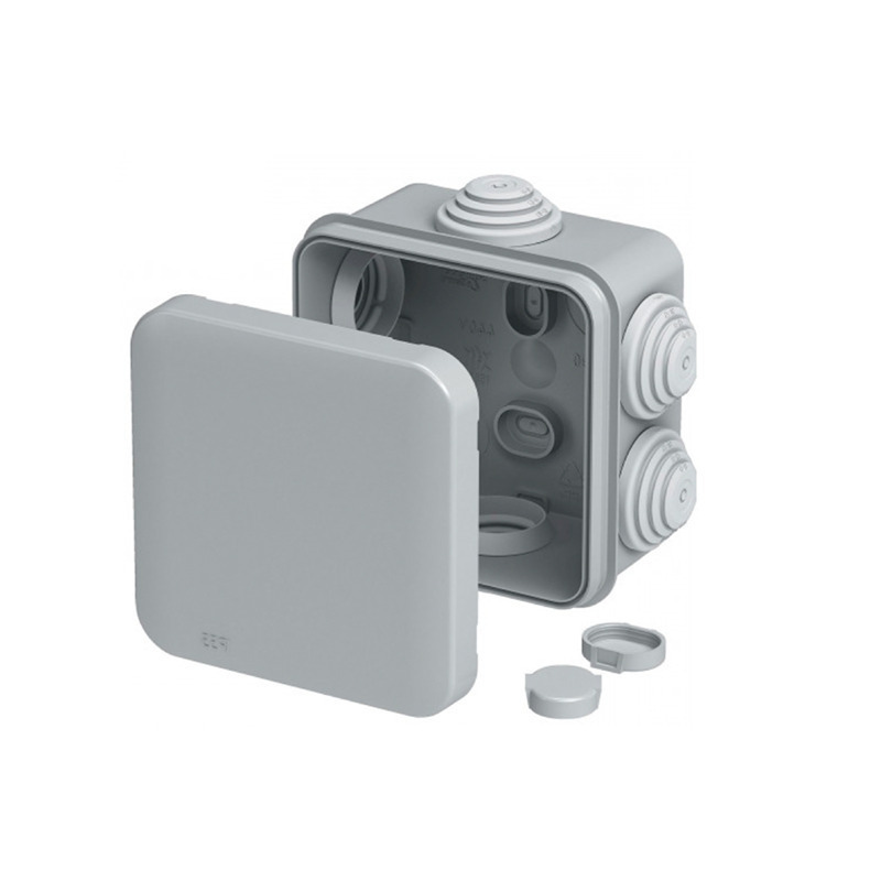 Aca Ηλεκτρολογικό Κουτί Εξωτερικής Τοποθέτησης Διακλάδωσης IP55 σε Γκρι ...