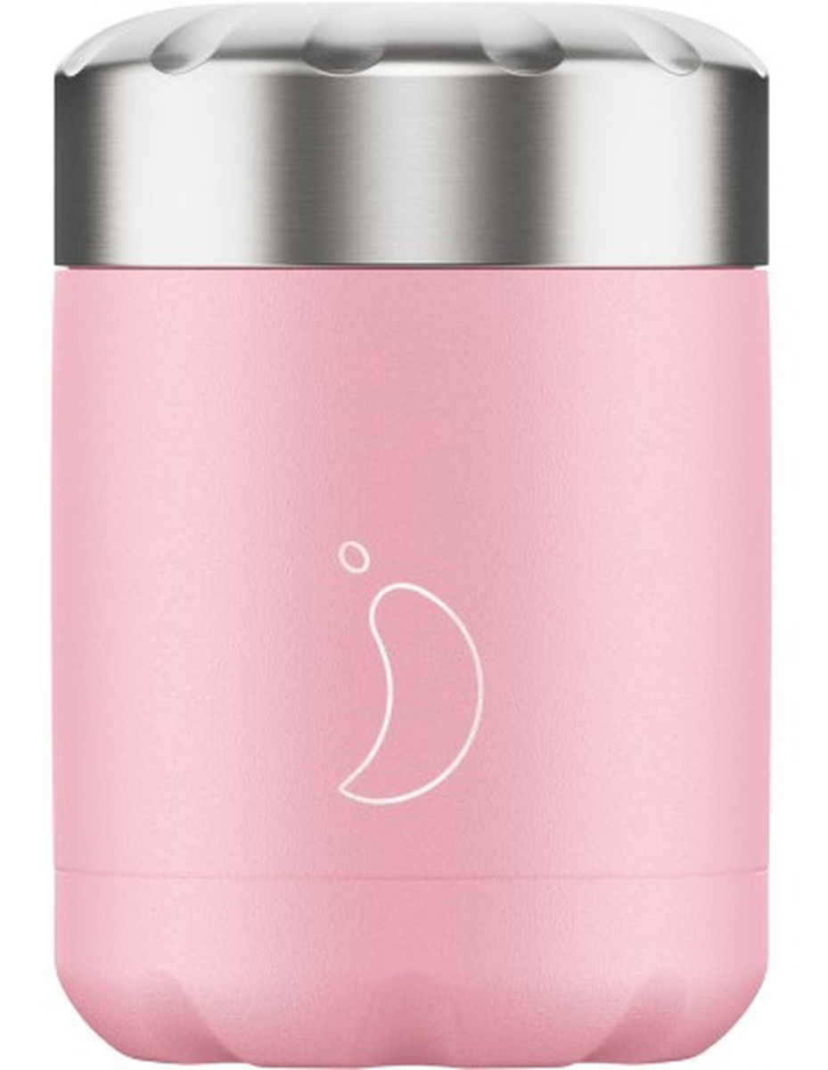 Chilly's Food Pot Δοχείο Φαγητού Θερμός Inox Pastel Pink 300ml | Skroutz.gr