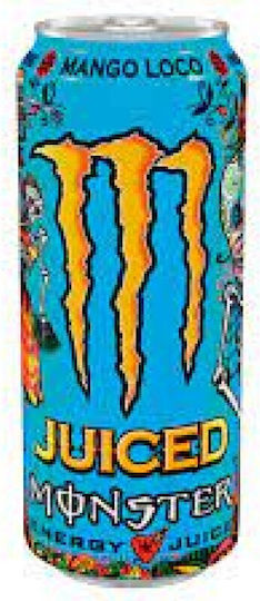 Monster Juice Energy Drink Mango Loco με Ανθρακικό σε Κουτί 500ml ...